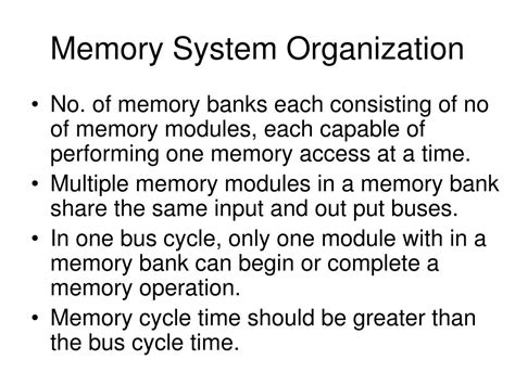 ppt unit 4 memory system design powerpoint presentation free
