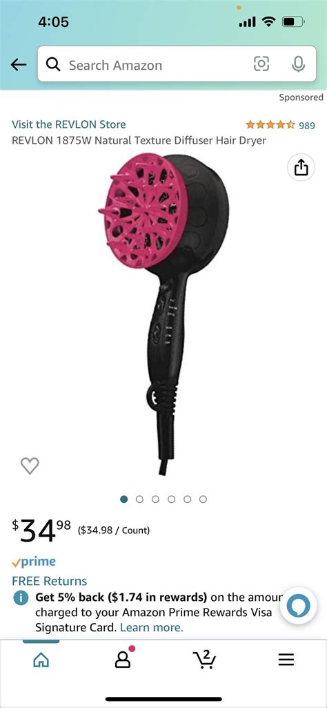 Has Anyone Tried The “revlon 1875w Natural Texture Diffuser Hairdryer” I Need A New Hair Dryer