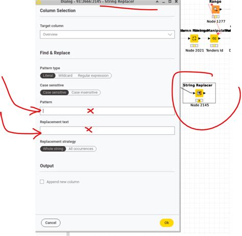 There Is An Error In Ubuntu With The New KNIME Interface In The String