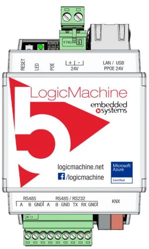 Logicmachine 5 Lite Logic Machine Platform For Knxeib Enocean