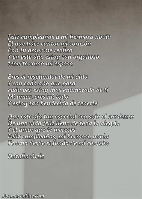 Cinco Poemas De Cumplea Os Para La Novia Poemas Online