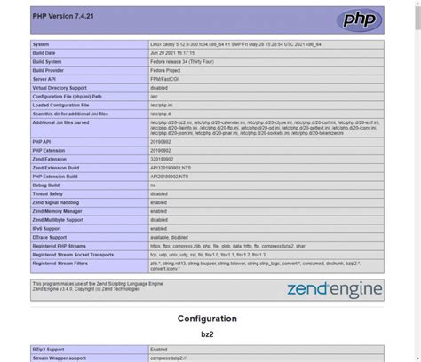 cómo instalar y configurar el servidor web caddy con php en fedora 34