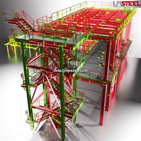 Structuraldesign Bim Teklastructures Lmsteel Lmsteelconsultingsagl… Lmsteel Consulting Sagl