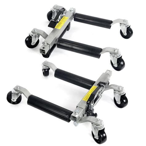 Stark Usa 25999 21 In W 1500 Lbs Car Dolly Hydraulic Lift Jack Air
