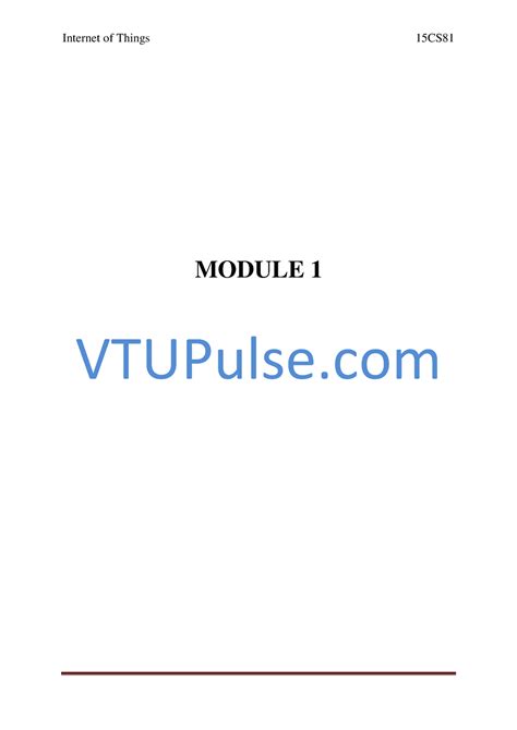 M1 Iot Vtu Notes For Internet Of Things 18scheme Vtupulse Module 1 Vtupulse What Is Iot Iot