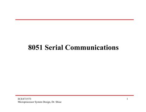 8051 serial communication pdf