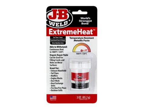 J B Weld Extremeheat™ Putty 85g 37901uk Power Tools Direct