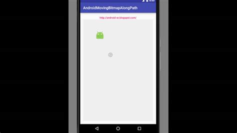 Custom View To Draw Bitmap Along Path Calculate In Background Thread Youtube