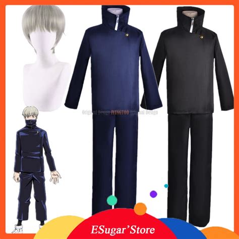 Anime Toge Inumaki Cosplay Costume For Adult Men Jacket Pants School