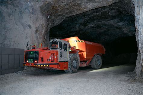 Automine® Tele Remote Teleoperation Av Gruvor För Lastning Och