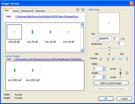 Sothink Dhtml Menu Html Widget Software 10 Off For Pc