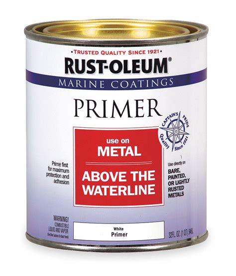 Rust Oleum Exterior Interior White Primer 2gxd8 207016 Grainger