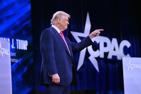 Trump Uses Cpac To Hype First Month In Office Despite Legal Setbacks