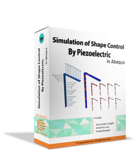 Simulation Of Shape Control By Piezoelectric In Abaqus