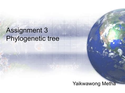 Phylogenetic Tree Ppt
