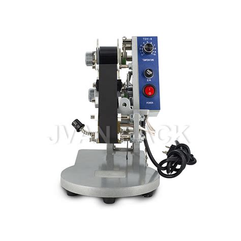 Dy 8 Manual Small Color Ribbon Hot Stamp Batch Date Coding Printing Machine Batch Coding