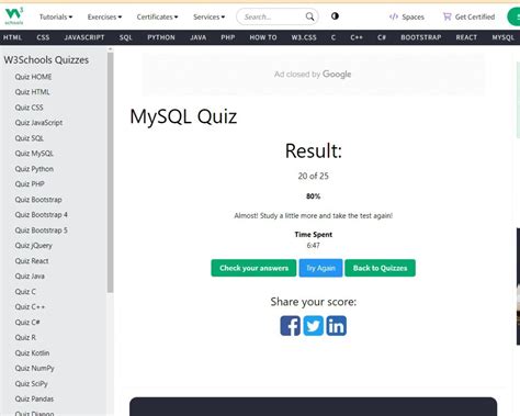 Sree Murugan S J On Linkedin Mysql W3schools Dbms