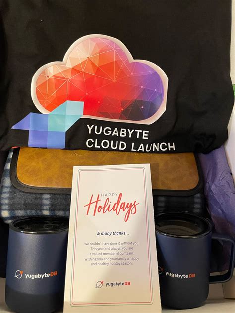 Valerie Parham Thompson On Linkedin Thank You For The Holiday Ts Yugabyte Great 2021 And