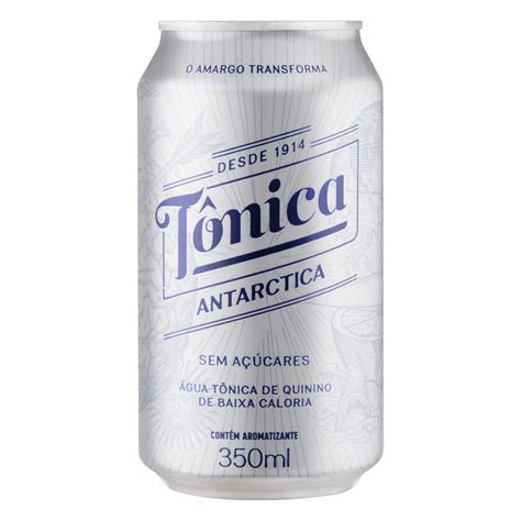 Tônica Antarctica E Zero • Lata 350ml Barrigudinha Express