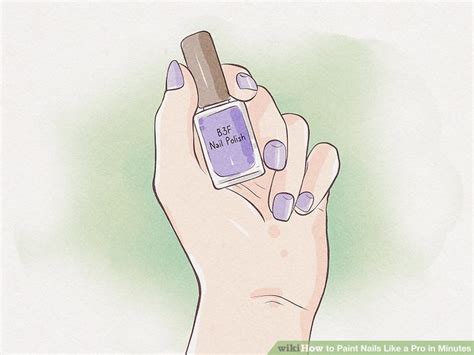 3 Ways To Paint Nails Like A Pro In Minutes WikiHow