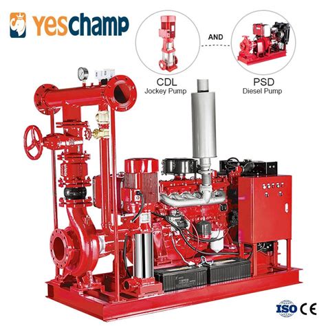 Fire Fighting System Fire Multistage Centrifugal Electric Jockey Water
