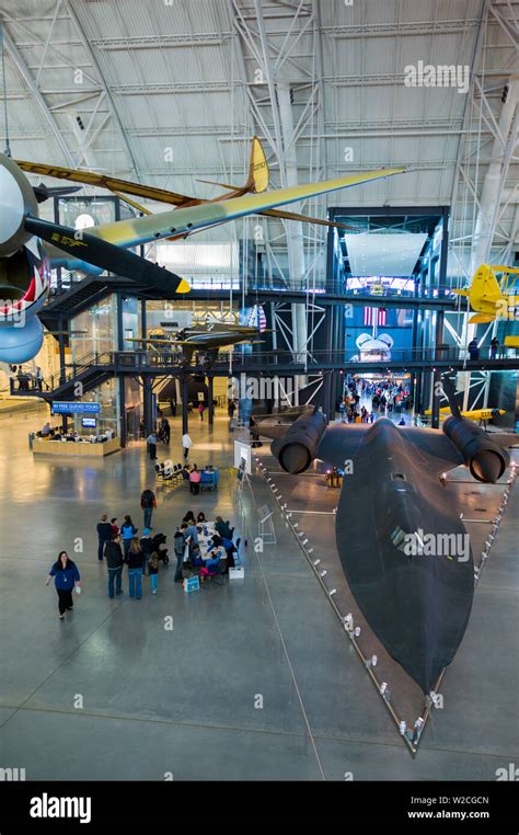 Usa Virginia Herdon National Air And Space Museum Steven F Udvar