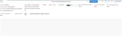 Sap Abap Central Showing An Avatar With Initials Or Image On The Fiori Element Object Page For