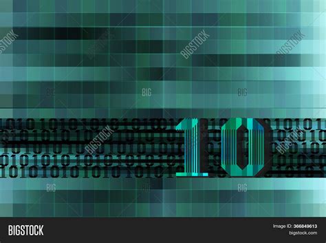Computer Data Matrix Image And Photo Free Trial Bigstock