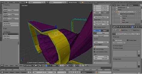Modeling Face Shading Differs For Adjacent Faces In Same Object