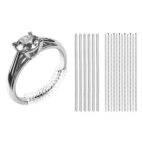 Meowoo Ring Sizers For Loose Rings 12 Pcs Coil Ring Size