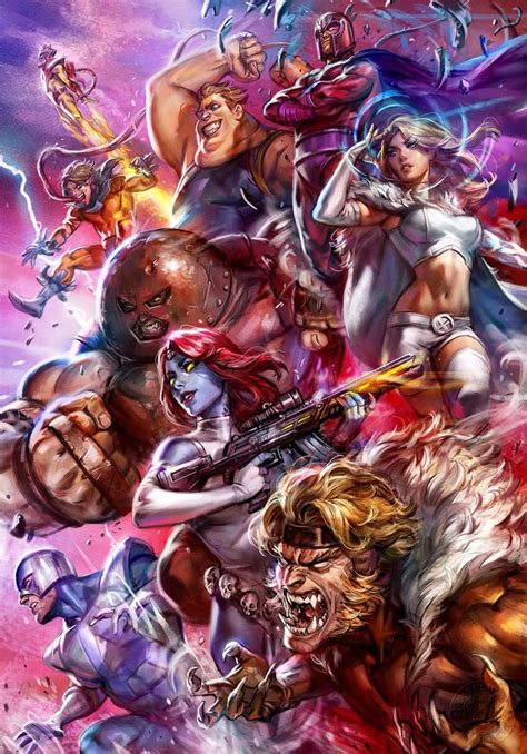 Brotherhood Of Evil Mutants Marvel Xmen Marvel Marvel Comics Art