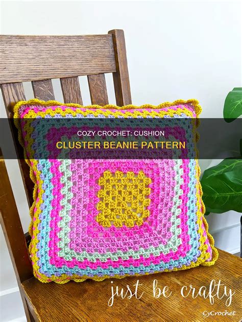 Cozy Crochet Cushion Cluster Beanie Pattern Cycrochet