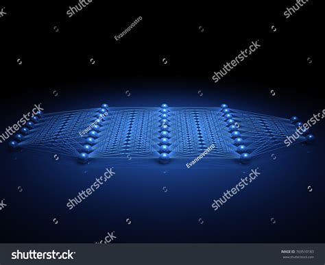 Artificial Deep Neural Network Structure Side Stock Illustration 769510183 Shutterstock
