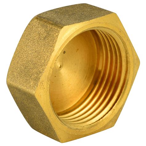Brass End Cap Maleandfemale Thread Pipe Fitting Pipe Plug Pipe Fitting