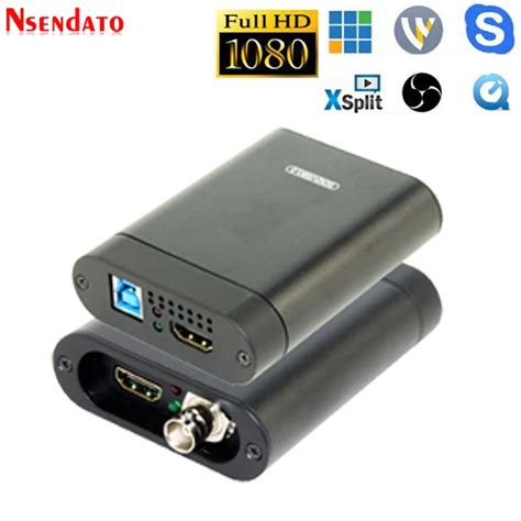 Video Capture Box Grabber Game Streaming FPGA Sdi Hdmi Vmix Wirecast