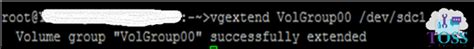 Resizing Linux Partition Size TOSS Linux Partition