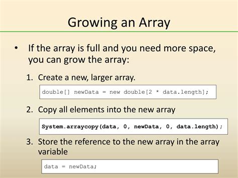 Ppt Chapter Arrays And Array Lists Powerpoint Presentation Free