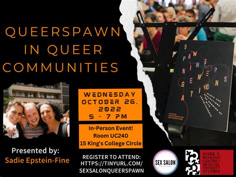 October Sex Salon Queerspawn In Queer Communities Mark S Bonham