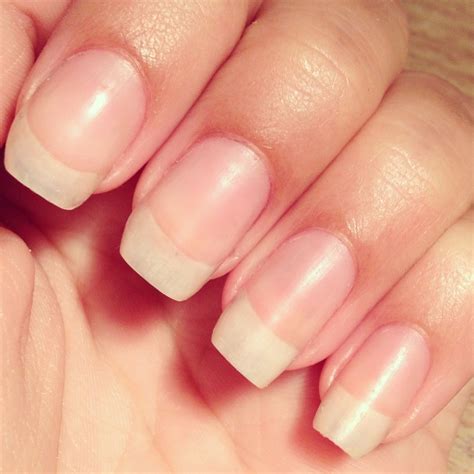 Rinas Natural Nails With No Polish I Love How Sensationailgeldoesnt