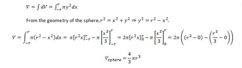 How To Find The Volume Of A Sphere