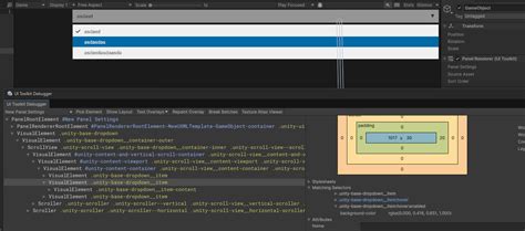 Ui Toolkit Dropdown Item Hover Background Color And Text Color Being