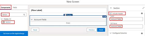 Build Multi Column Screen In Salesforce Flow Screen With Two Columns In Salesforce Flow