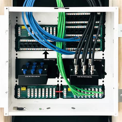 Compact 8 Ports Cat6 Data Module