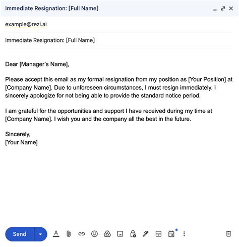 How To Write A Resignation Email Dos And Donts 15 Best Examples
