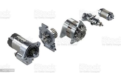흰색 배경에 고립 된 자동차 예비 부품 3d 그림 유압 펌프에 대한 스톡 사진 및 기타 이미지 유압 펌프 0명 공기 압축기 Istock