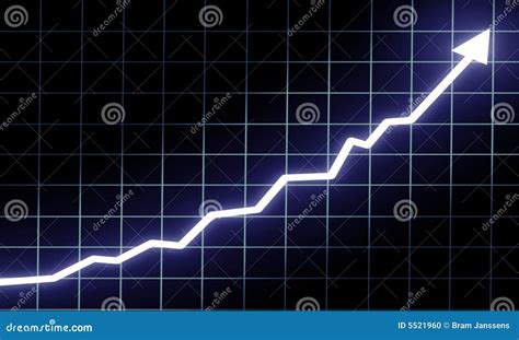 Arrow Graph Stock Illustration Illustration Of Margin 5521960