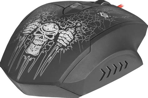 Мышь Defender Skull GM-180L + коврик Black (52180) купить недорого ...
