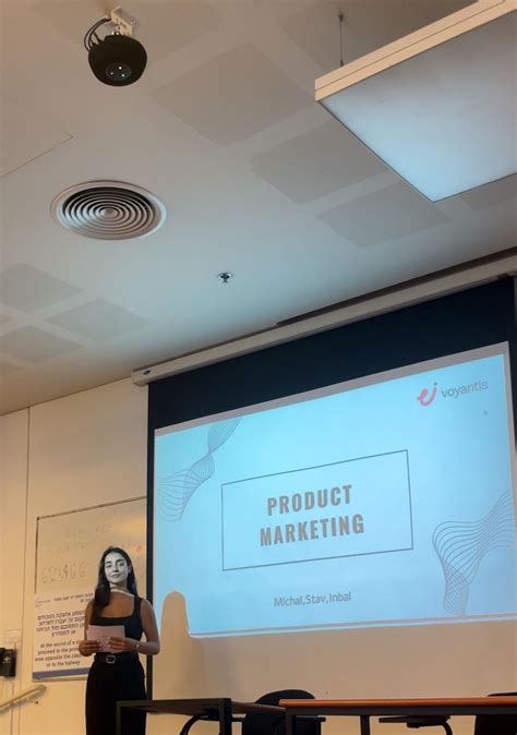 Michal Maximov On Linkedin A Moment From My Final Presentation In The Product Marketing Course It