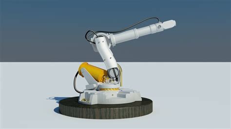Industrial Bionic Arm 3d Model Cgtrader