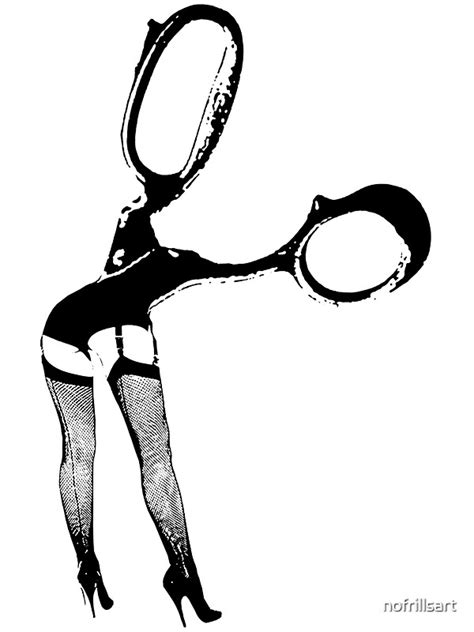 Sexy Scissors Stickers By Nofrillsart Redbubble